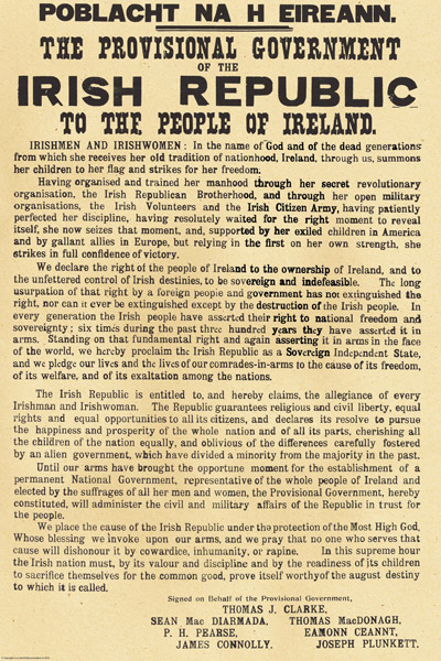 The Beginning of the 1916 Easter Rising | seamus dubhghaill
